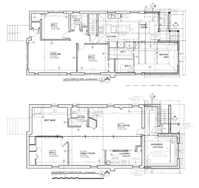 Be your architect , draftsman house plans, 2d floor plans by Liubov_h ...