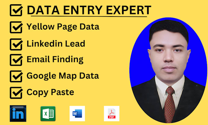 Do collect b2b lead generation, perfect data entry, web research and copy paste by Atik795949 ...