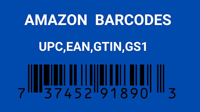 Create verified gs1 barcodes for your amazon products by Ebaylistingpro ...
