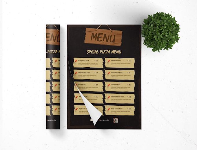 Do a professional menu design, food menu, restaurant menu design by Digiapple | Fiverr