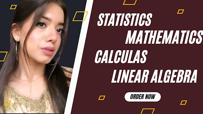Ace you in statistics, mathematics,algebra assignment by Davidslus | Fiverr