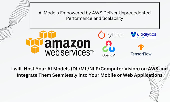 Do your aws, cloud work, object detection model, ai, deep learning model hosting by Hadiii175 ...