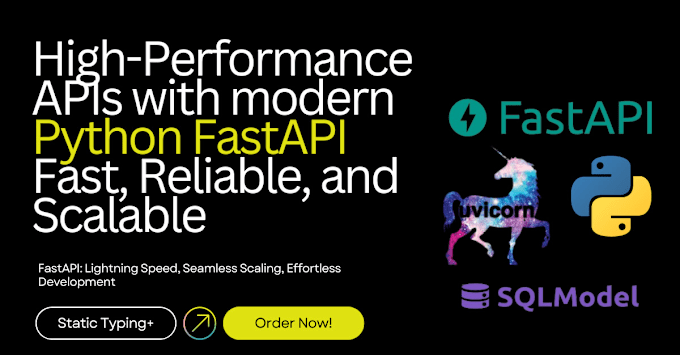 Develop high performance apis with python fastapi by M_bin_salman | Fiverr