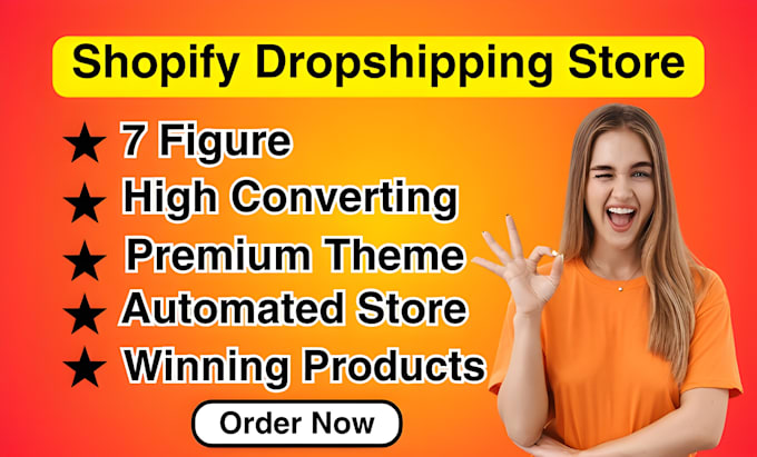 Design profitable shopify website, shopify store design, dropshipping expert by Digital_growthx ...