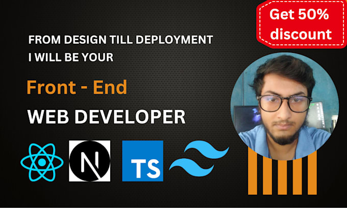 Develop high performing react front end web app by Riteshreg | Fiverr