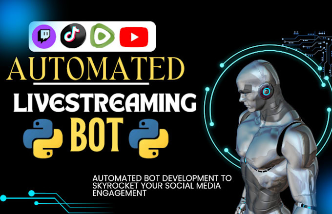 Do youtube bot kick bot rumble bot twitch bot livestreaming bot using ... Do youtube bot kick bot rumble bot twitch bot livestreaming bot using ...