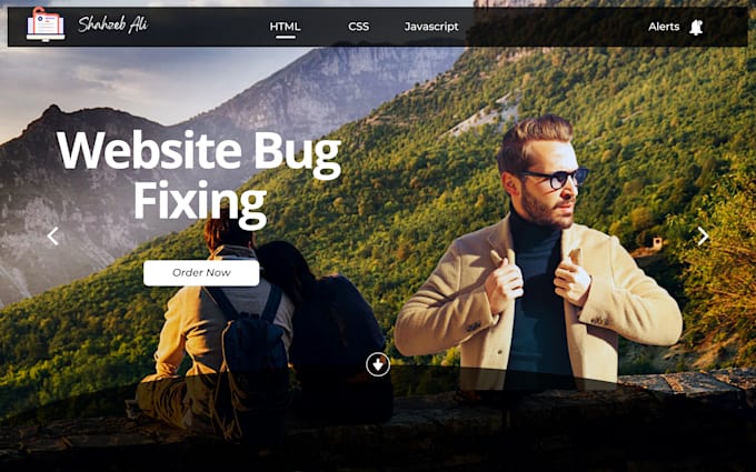 Fix html, css, and javascript website bugs efficiently by Shahzebali02 | Fiverr