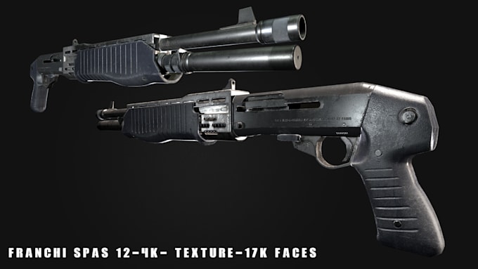 Creat realistic 3d props weapons and guns by Kadir_celen | Fiverr