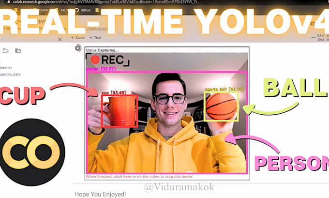 Make Face Recognition Yolo Detect Objection Ai App By Viduramakok Fiverr