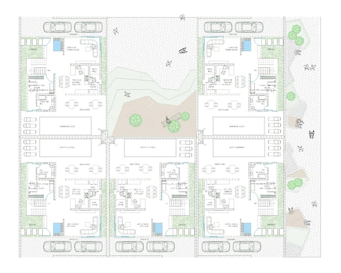 Draw architectural floor plans according to your desire by Nandinij9 ...