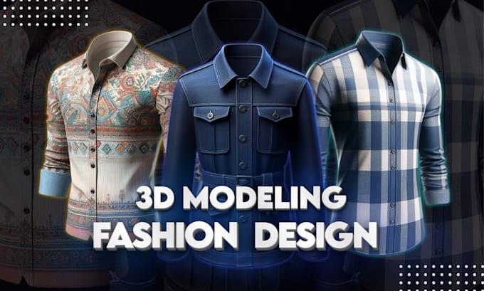 Create 3d fashion design and clothing mockups using clo3d and marvelous ...