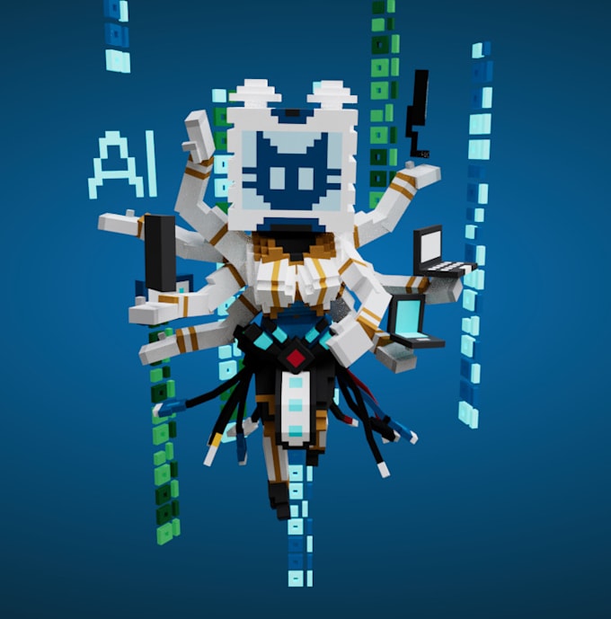 Craft mesmerizing voxel art with magicavoxel and voxedit by ...