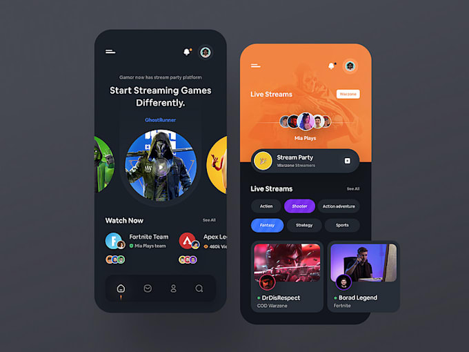 Develop live streaming app, video streaming app, live streaming website ...