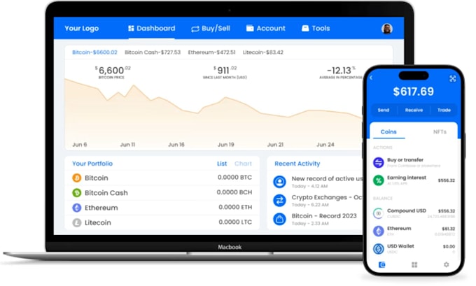 Build crypto wallet app, crypto exchange website, exchange app, binance app by Jonathanstep736 ...