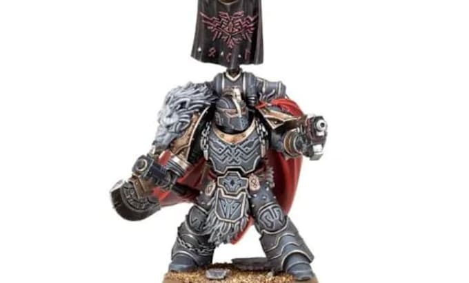 Custom 3d character warhammer 40k figurine miniature by Saeedjabir3 ...