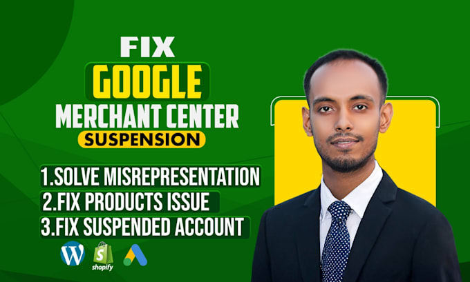 Fix gmc suspension, misrepresentation and verify website by Sb_sabuj | Fiverr