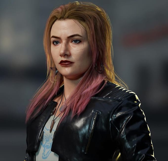 Do 3d game character, game asset, game props, metahuman creator, unreal ...