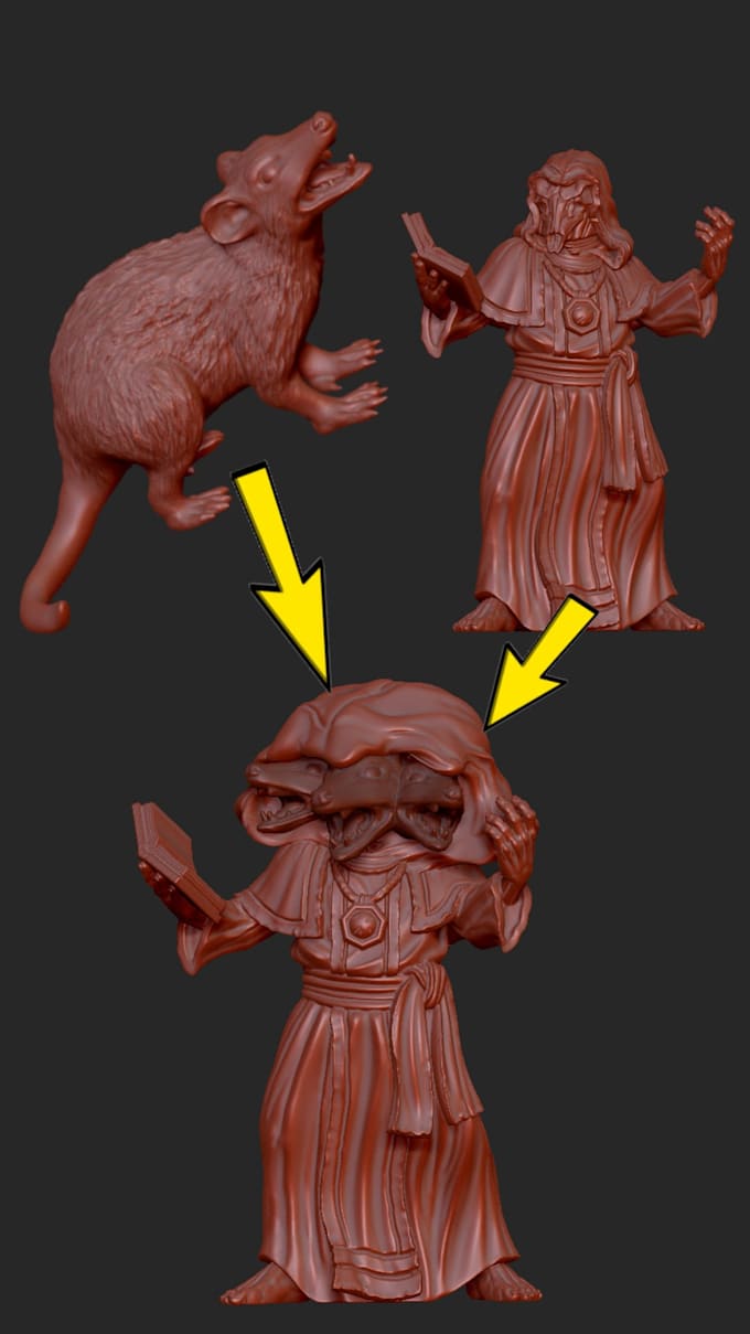 Edit and create custom 3d model mashups for dnd, etc by Frostywolfe ...