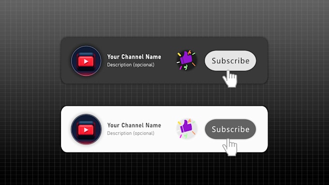 Make subscribe button animation for youtube videos by Bruno_bst | Fiverr