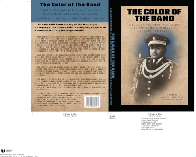 Design your front and back book covers by Chiefwsimmons12 | Fiverr