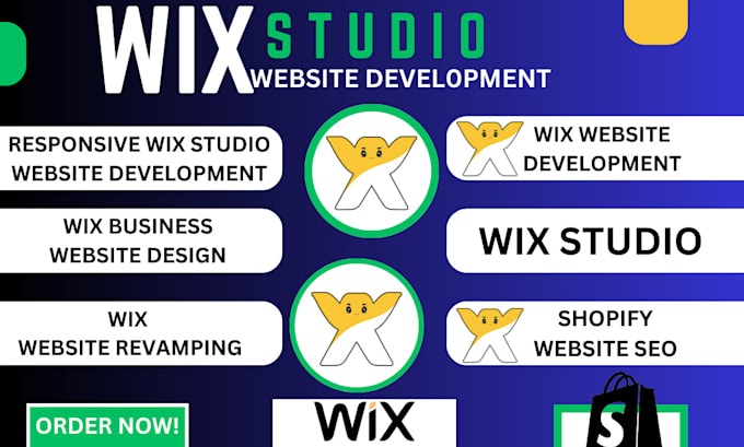 Create wix studio website design redesign wix website wix website design wix seo by ...