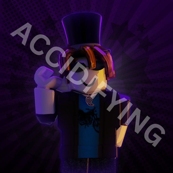 Make you a custom roblox profile picture of your avatar by Accidifying ...