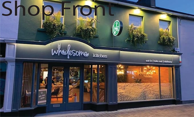 Create eye catching shop front ,signage shop front sign yard by ...