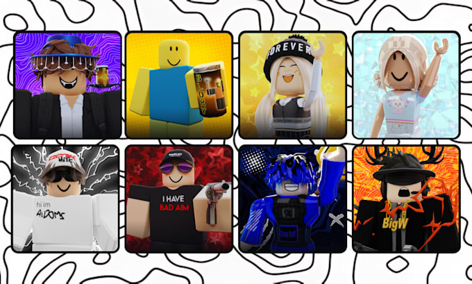 Create a high quality detailed roblox profile picture by Pixelplaybox ...
