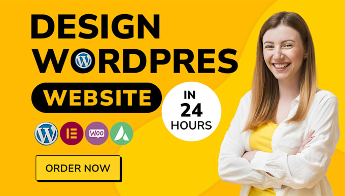 Design responsive wordpress website in 24 hours by Fusion_hub | Fiverr