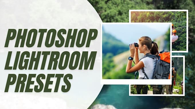 Create a lightroom and photoshop preset for you by Zainarifseo | Fiverr