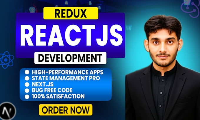 Build react js web apps with redux toolkit, hooks state management pro by Webwizmaster | Fiverr