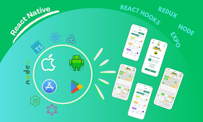 Develop a mobile app for android and ios in react native by Sarmad_alyy | Fiverr