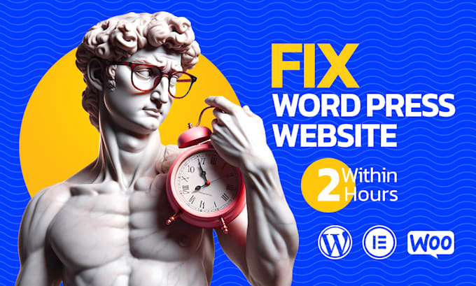 Fix wordpress website issues , repair bugs and customzite them by Nicparkerdev | Fiverr