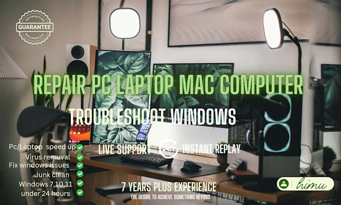 Repair fix optimize and troubleshoot your windows 11 10 pc laptop ...