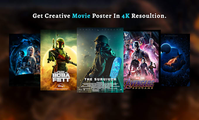 Design professional movie posters and film posters for you by Smailazagane | Fiverr