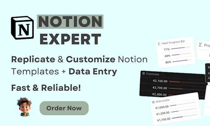Create notion template customize and duplicate data entry va by ... Create notion template customize and duplicate data entry va by ...