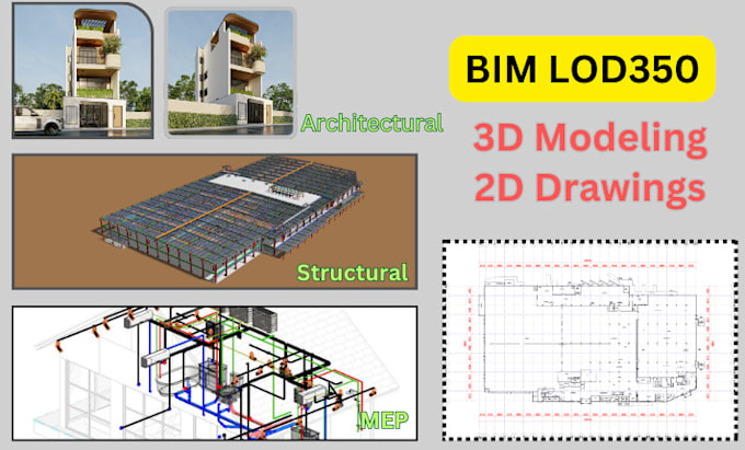 Do 3d modeling, bim, scan to bim, family and bim solution by Qa_bim | Fiverr