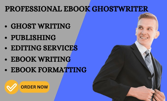 Ghostwrite ebook book ghostwriter self help ebook writer by Mujeeb ...