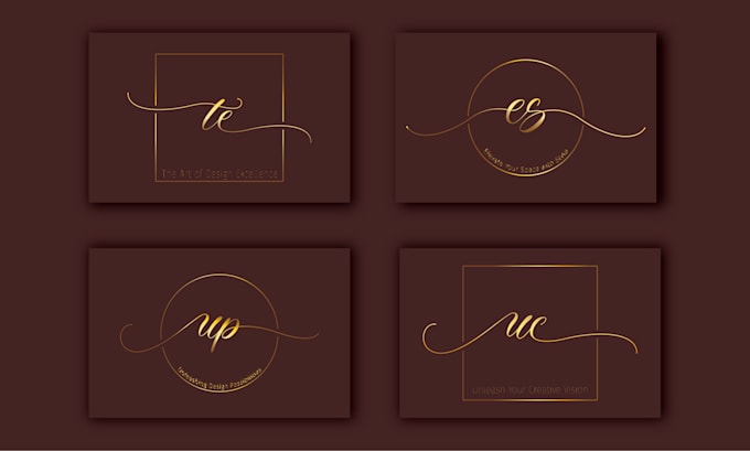 Signature, exclusive, vintage and minimalist watermark logo by Rojina48 ...
