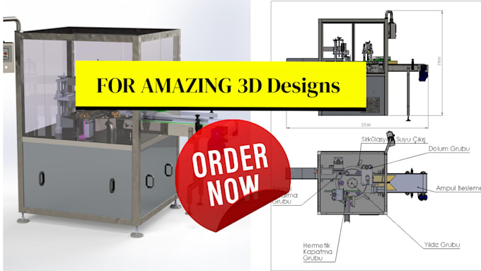 Do 3d Modeling And 2d Drawing In Solidworks Catia Fusion360inventor And Creo By Samad500 