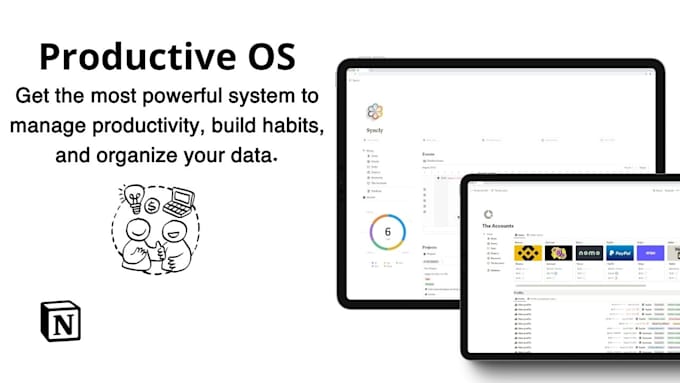 Made professional notion template by Life_blade | Fiverr