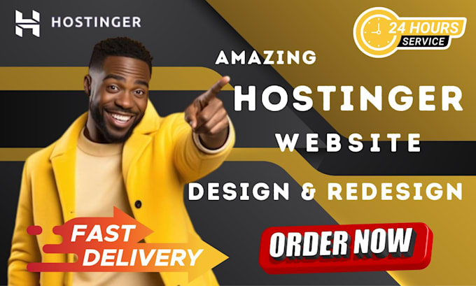 Build hostinger website wordpress website design wordpress hostinger by ...