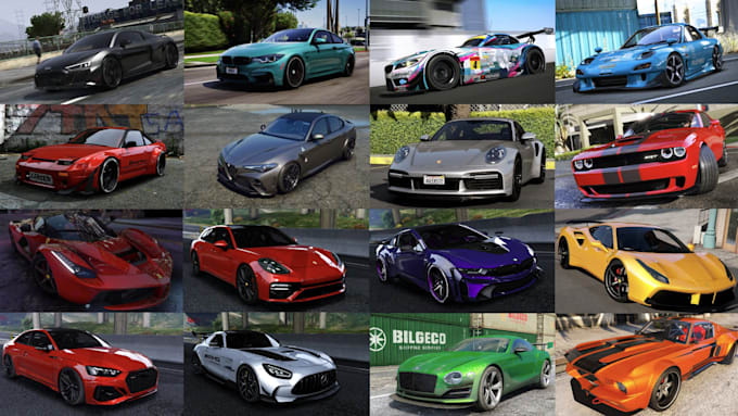 Deliver over 1000 custom high quality fivem cars pack by Stelioslua ...