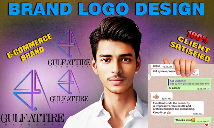 Design wordmark, monogram, minimalist, unique and modern logo design in ...