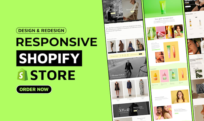 Do shopify store design and redesign, shopify ecommerce store by Dev_sajawal | Fiverr