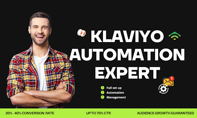 Boost your business with targeted klaviyo email marketing by Megaelodon | Fiverr