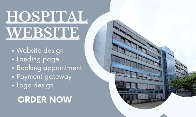 Design hospital website clinic website by Marsmaith | Fiverr