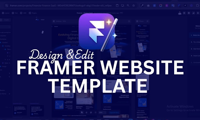 Fix framer website, webflow website, framer cms framer landing page fix framer by Paul_uje | Fiverr