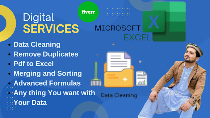 Clean Excel Spreadsheet Excel Data Cleaning Data Cleanup By Yasirkhan5 Fiverr