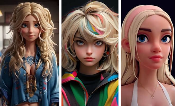 3d character modeling cartoon character design 3d game character unreal engine by Lencholuiz ...